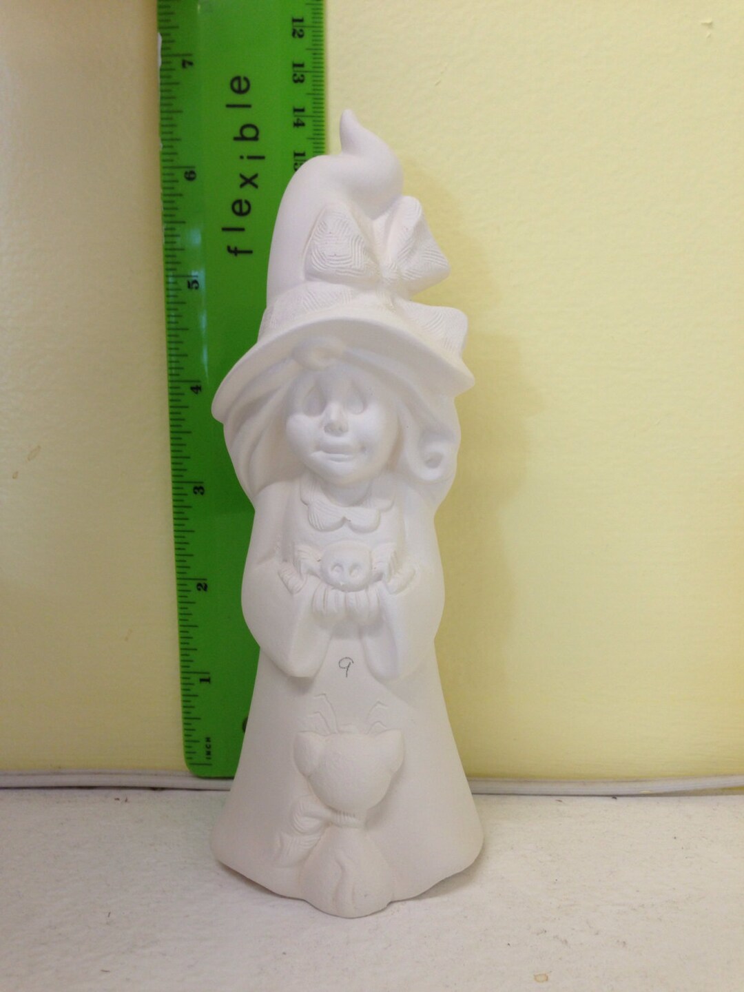 Ceramic Witch - Cute Ceramic Bisque Witch - Witch - U-paint Ceramic ...