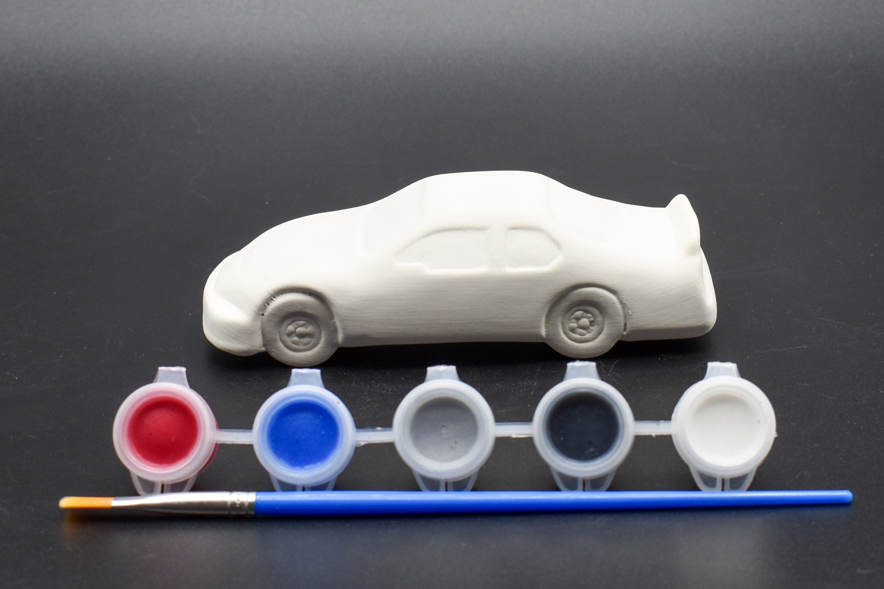 Race Car DIY Kit Paint At Home Kit Ready To Paint | Etsy