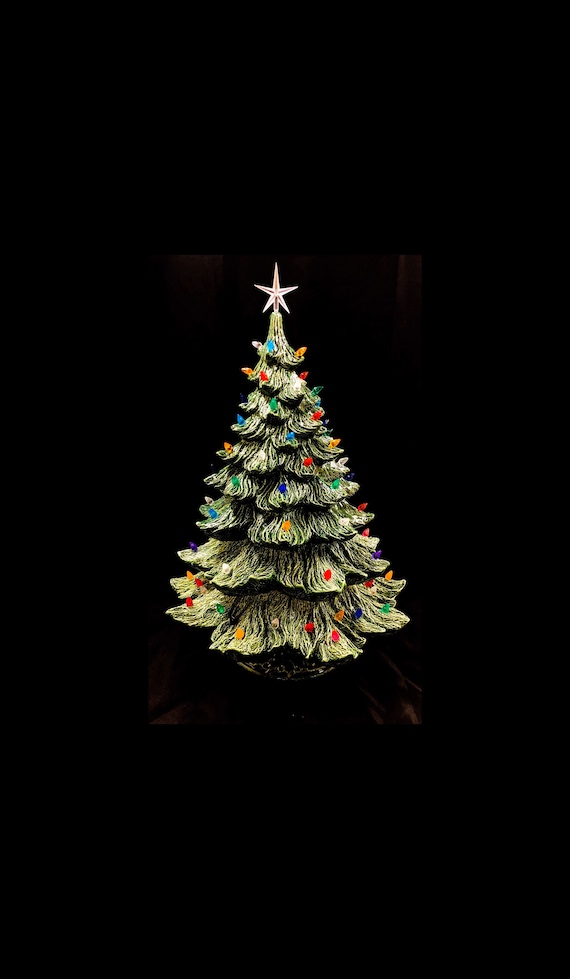 Extra Large Ceramic Christmas Trees A Few Vintage Ceramic Christmas