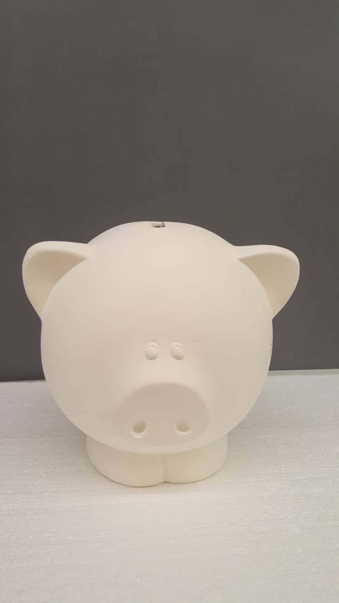 Ceramic Bisque Pig Bank Ready to Paint Pig Bank Piggy Bank | Etsy