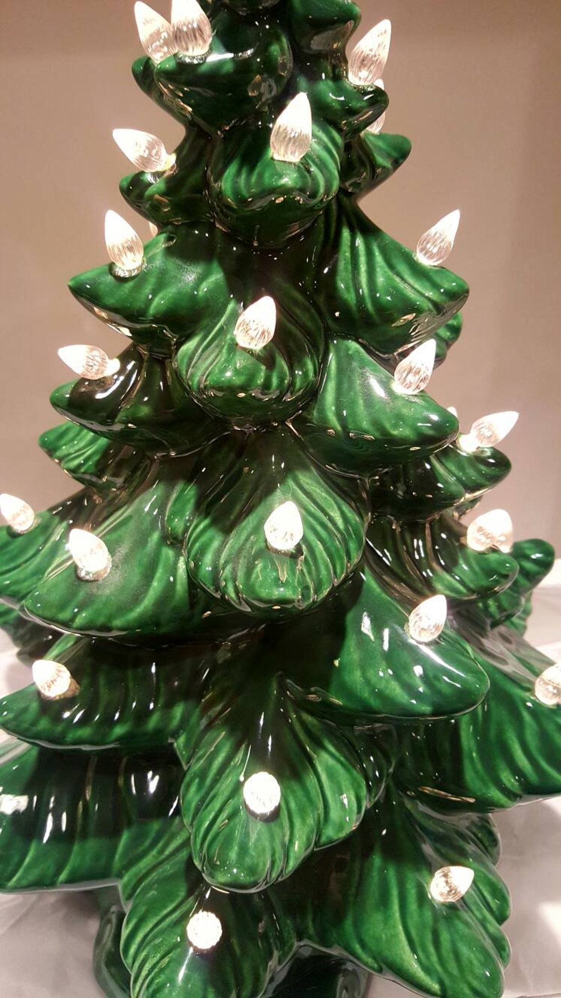 Ceramic Christmas Tree 16 Inches Ceramic Christmas Tree - Etsy