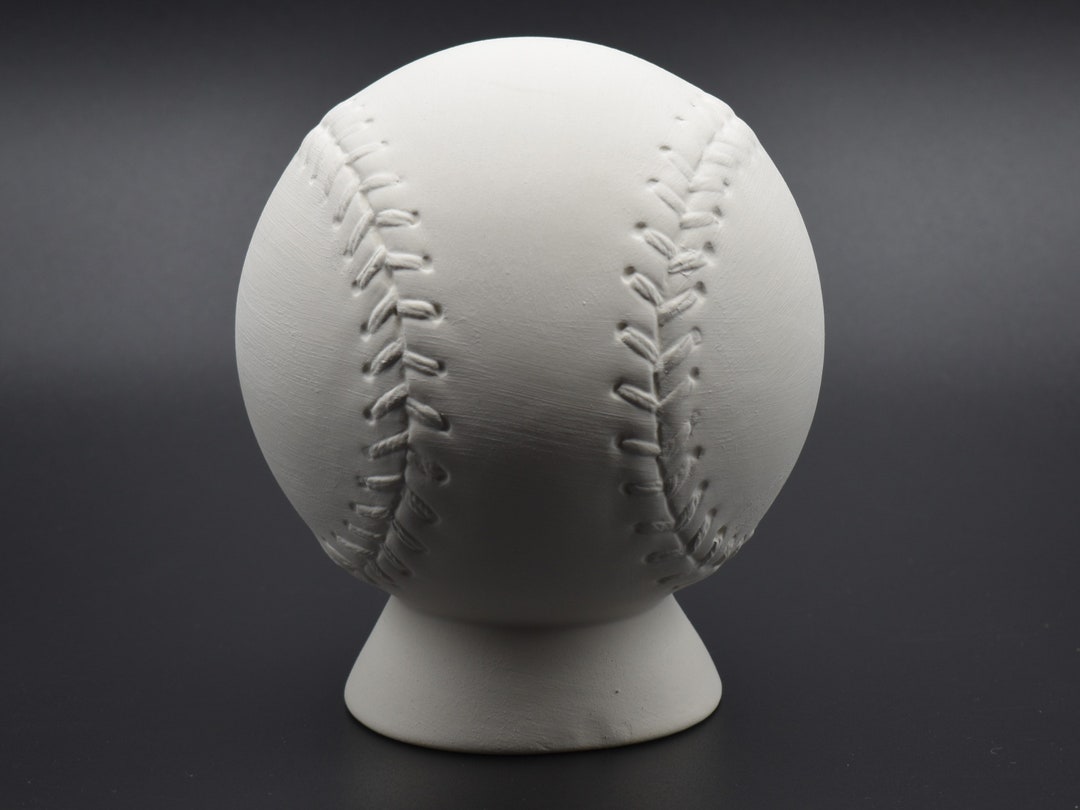 Baseball - Ceramic Baseball - Ceramic Bisque - Ready to Paint - Etsy