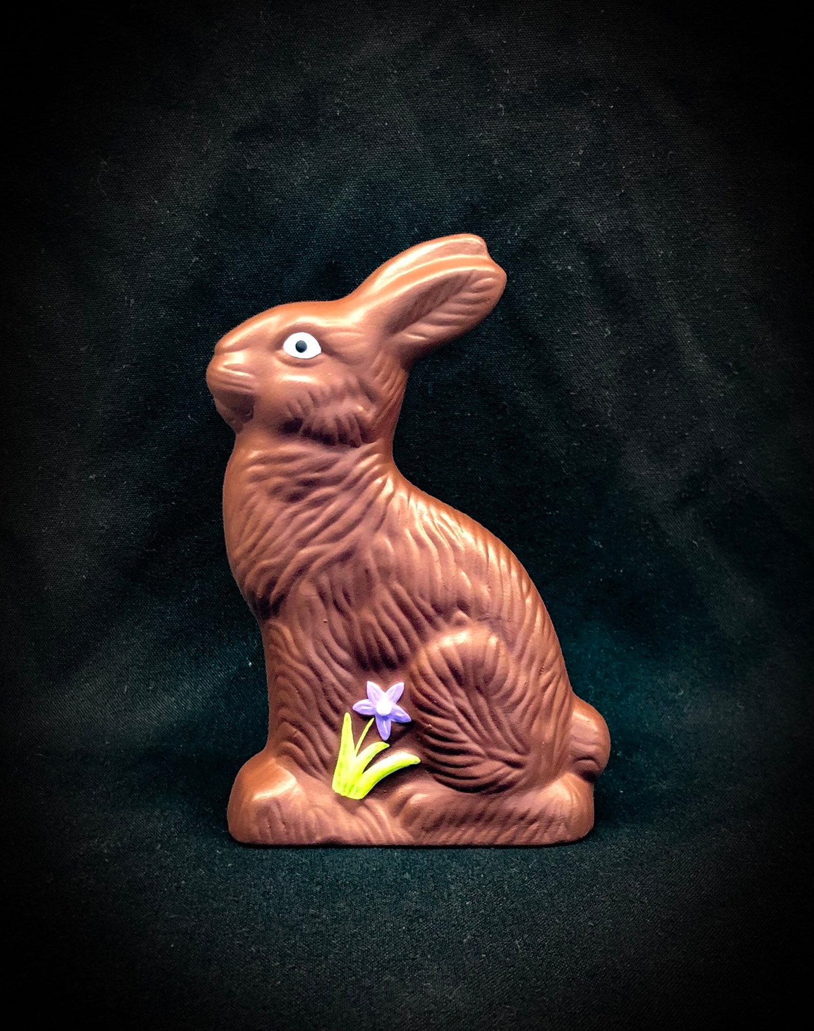 Chocolate Bunny Ceramic Chocolate Bunny Chocolate and - Etsy