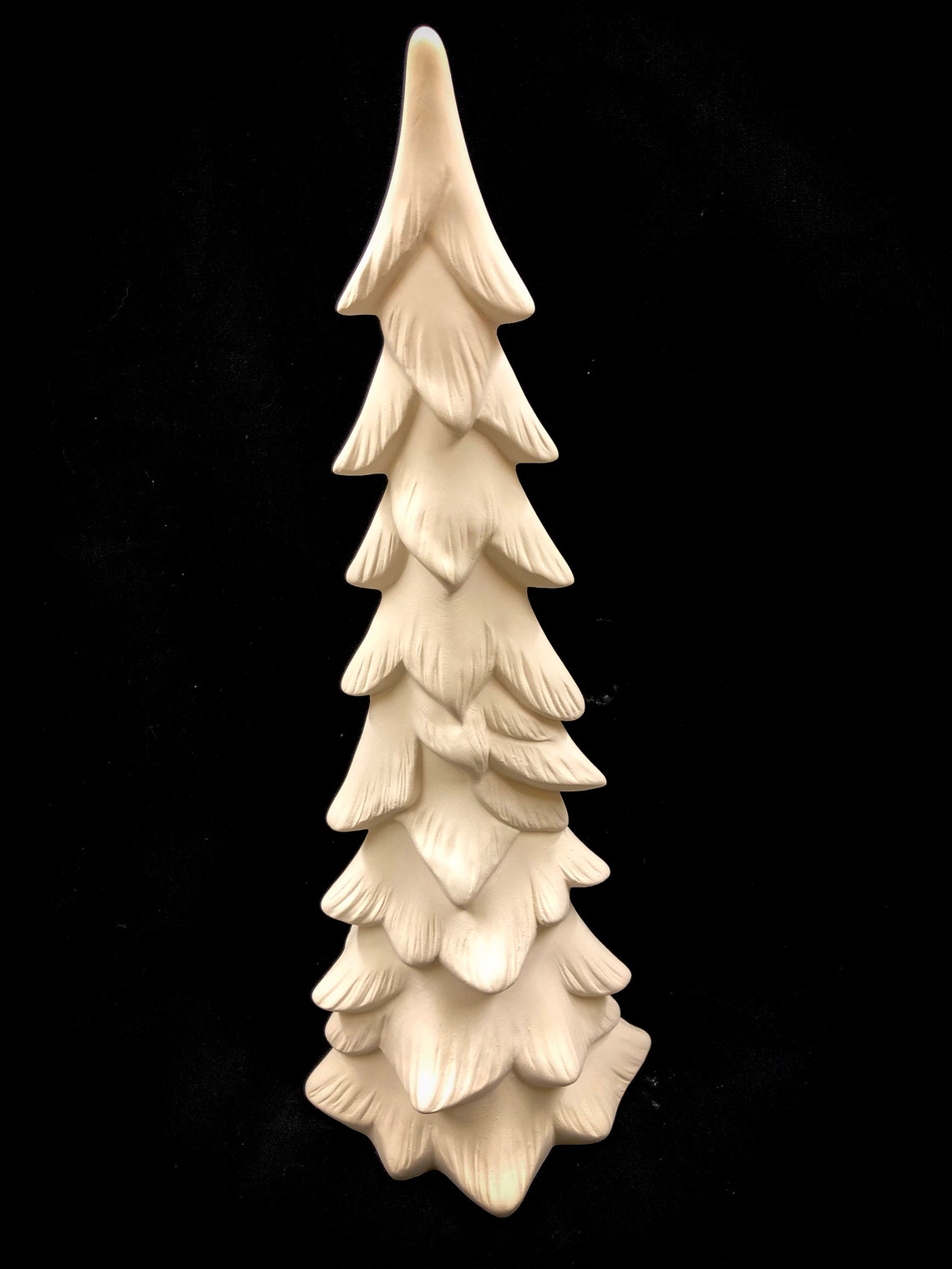 Ceramic Bisque Tree Slim Tree Wispy Pine Tree Pine Tree | Etsy
