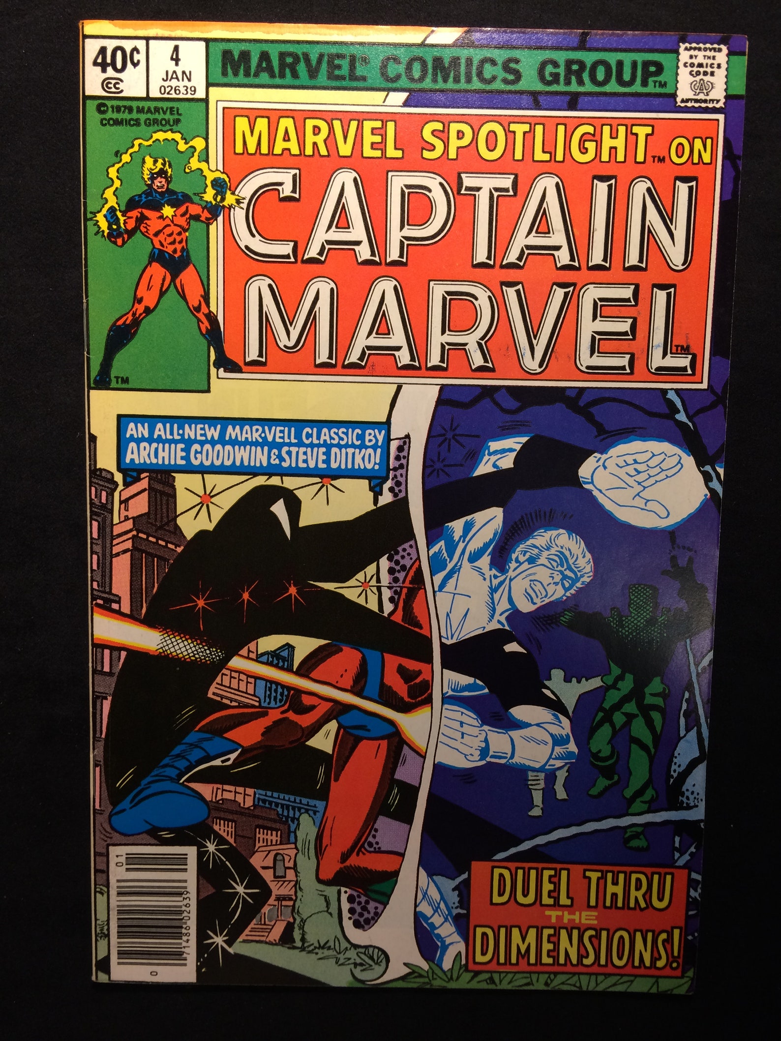 Marvel Spotlight on Captain Marvel Vol.2 4 Jan.1980 | Etsy