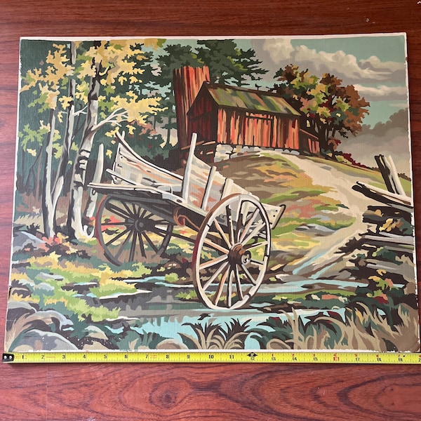 Paint by Number Barn - Etsy