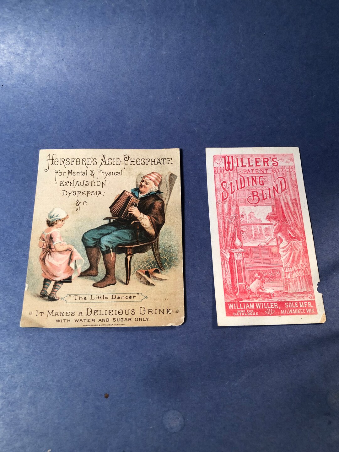 Antique Advertising Cards - Etsy