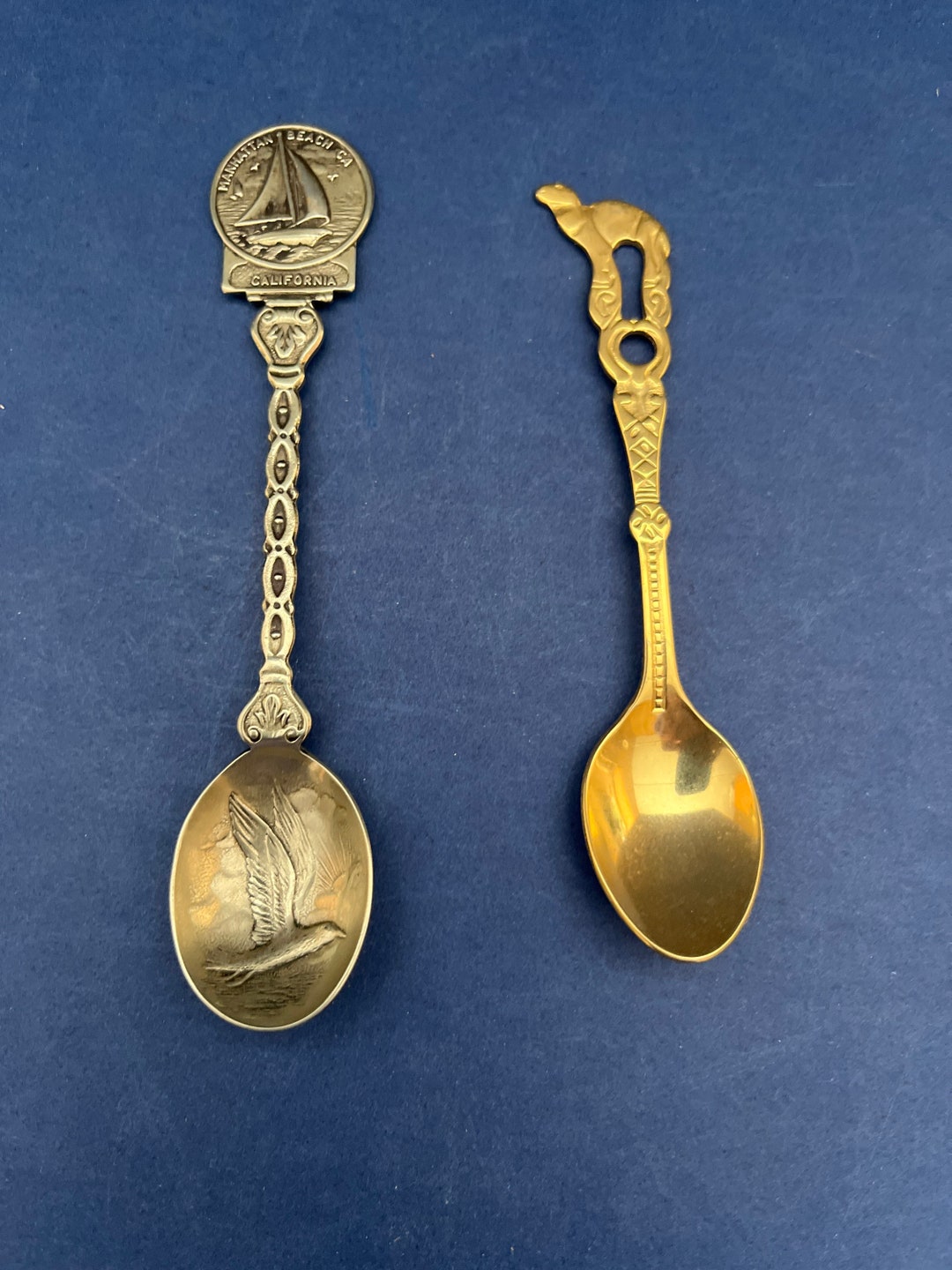 Vintage California and Camel Souvenir Spoons - Etsy