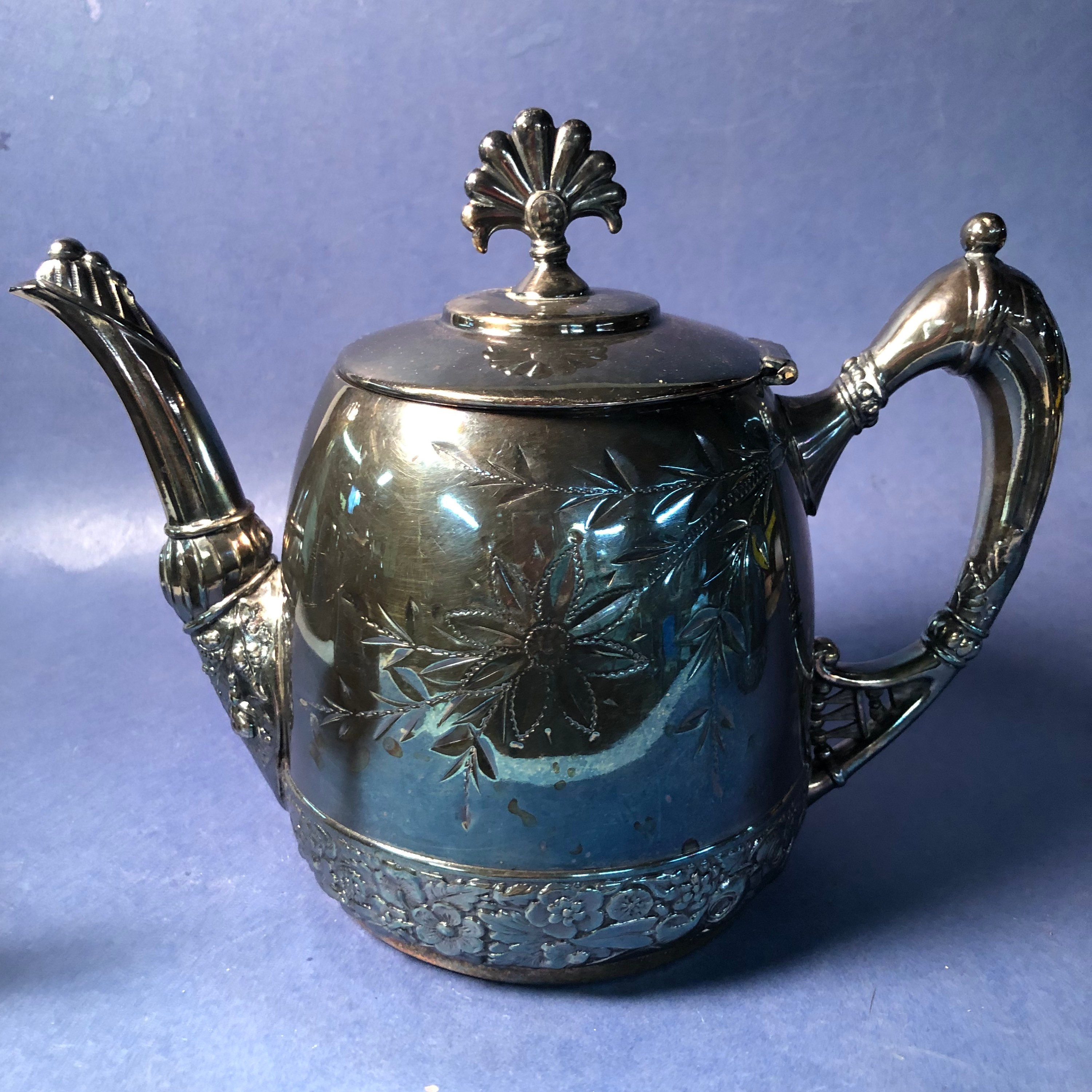 Antique L Atkinson Triple Plate Tea Set - Etsy