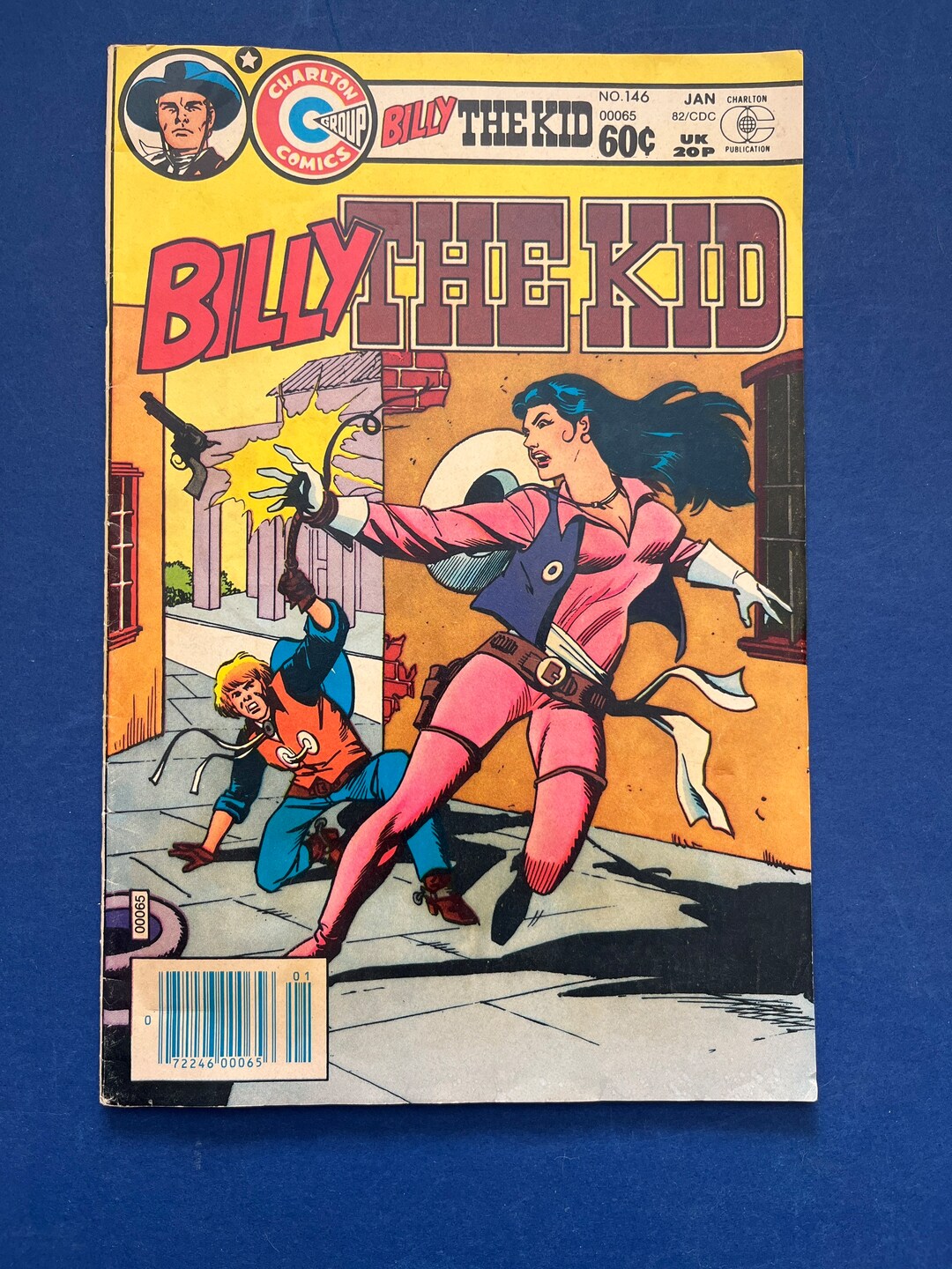 Vintage billy the Kid Comic Book - Etsy