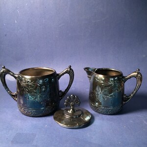 Antique L Atkinson Triple Plate Tea Set - Etsy