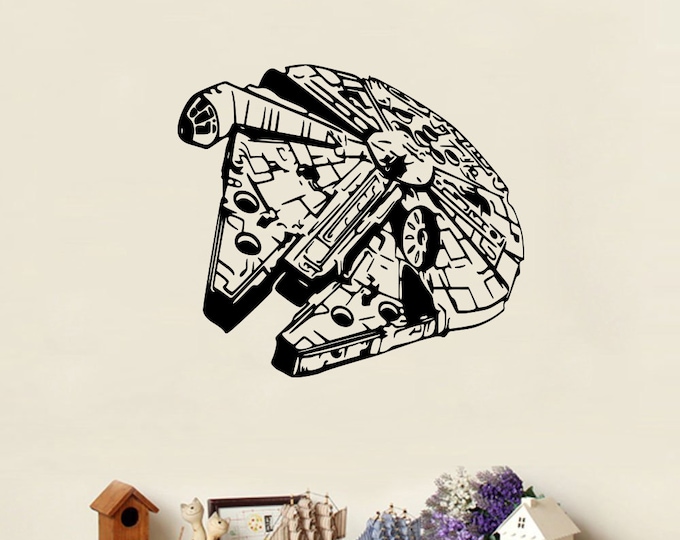 Millennium Falcon Star Wars Stencil Mask Reusable PP Sheet for Arts ...