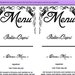 DIY Resturant Menu Fresh Sheet for INSTANT DOWNLOAD in .pdf Editable ...