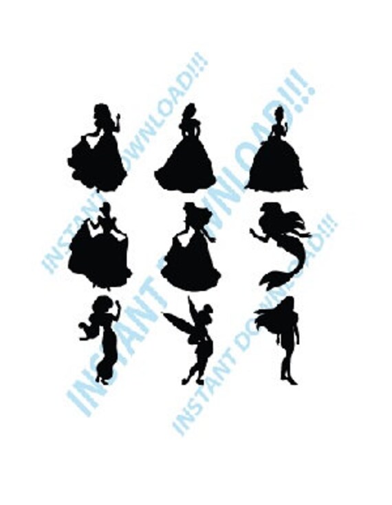 The Princess Disney Vector Clipart