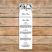DIY Resturant Menu Fresh Sheet for INSTANT DOWNLOAD in .pdf Editable ...