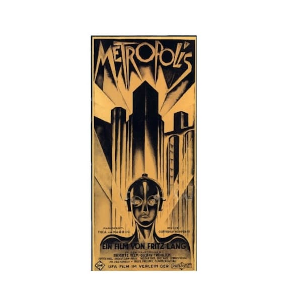 Metropolis Poster - Etsy