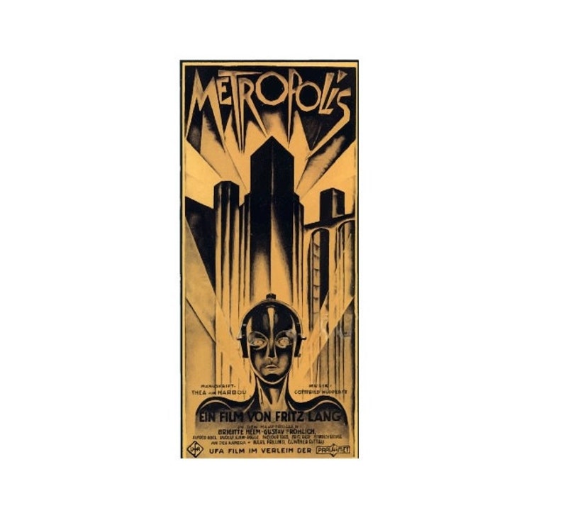 Vintage Metropolis Movie Sci Fi INSTANT DOWNLOAD Amazing - Etsy