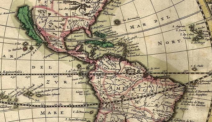 Vintage Old World Map 1689 Digital Download File Amazing Quality Fine ...