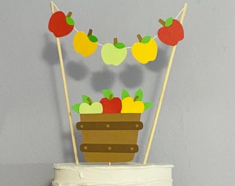 Apple Cake Topper | Etsy
