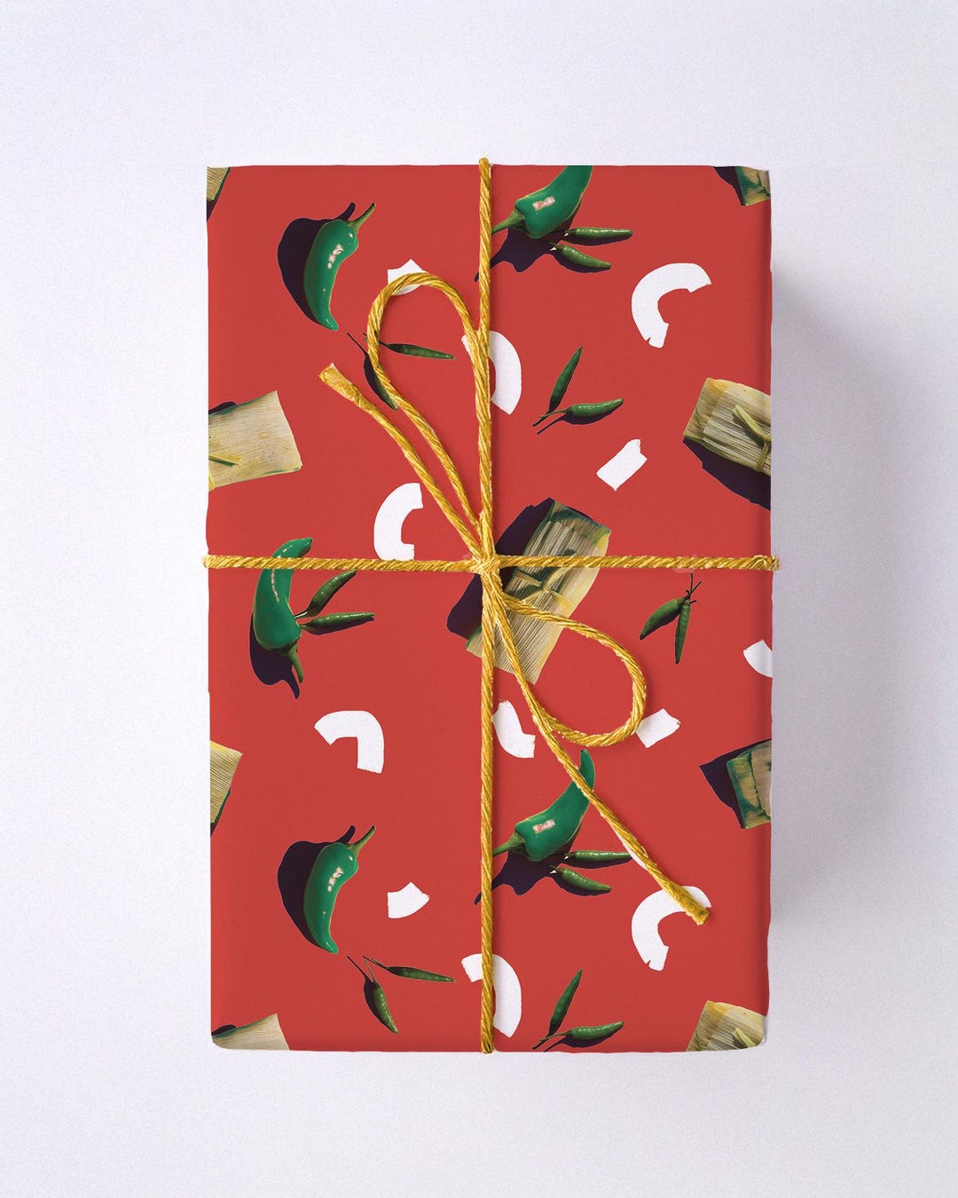 Tamale Party Wrapping Paper, Large Roll, Red - Etsy