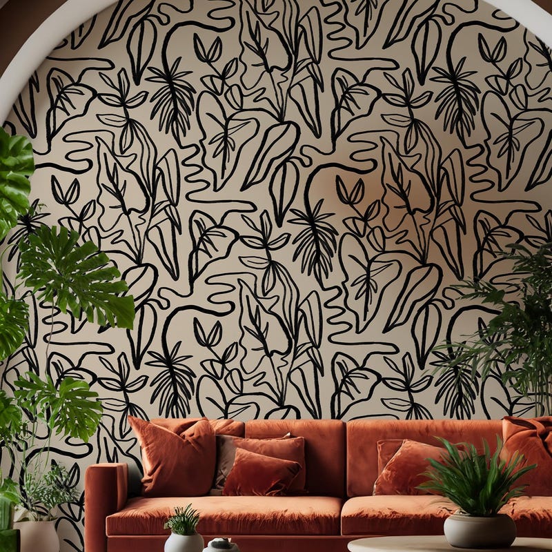 Ink Wallpaper - Etsy