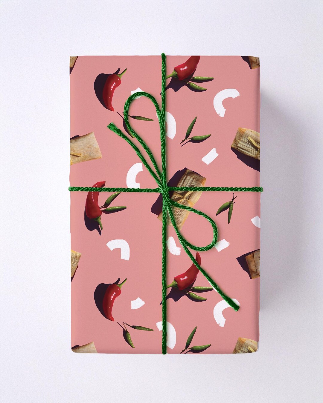 Tamale Party Wrapping Paper, Large Roll, Pink - Etsy