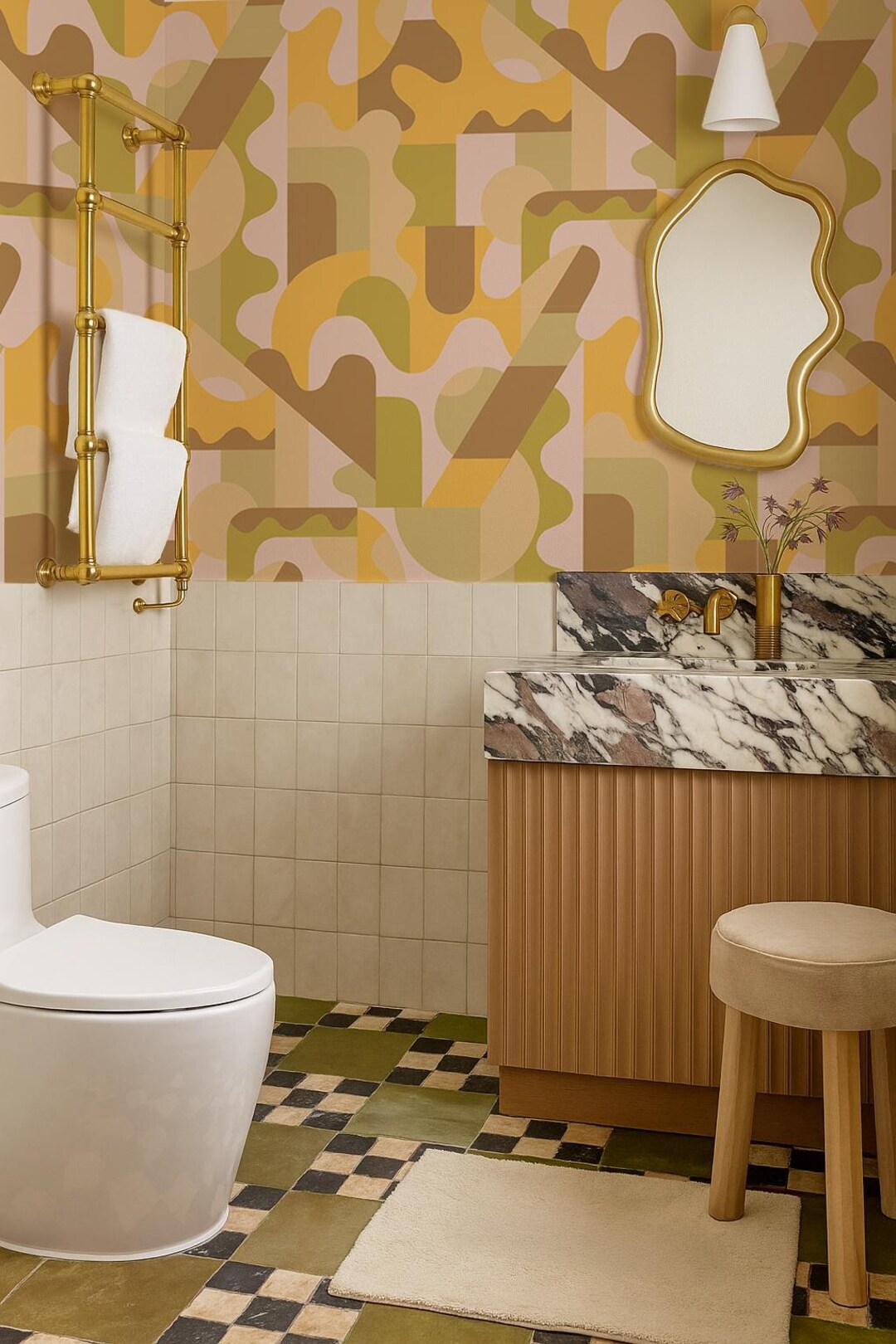 Fun House Wallpaper, Version Seven - Etsy