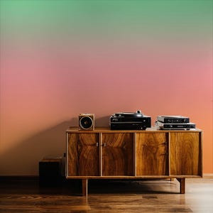 Horizon Haze Mural, Sunset - Etsy