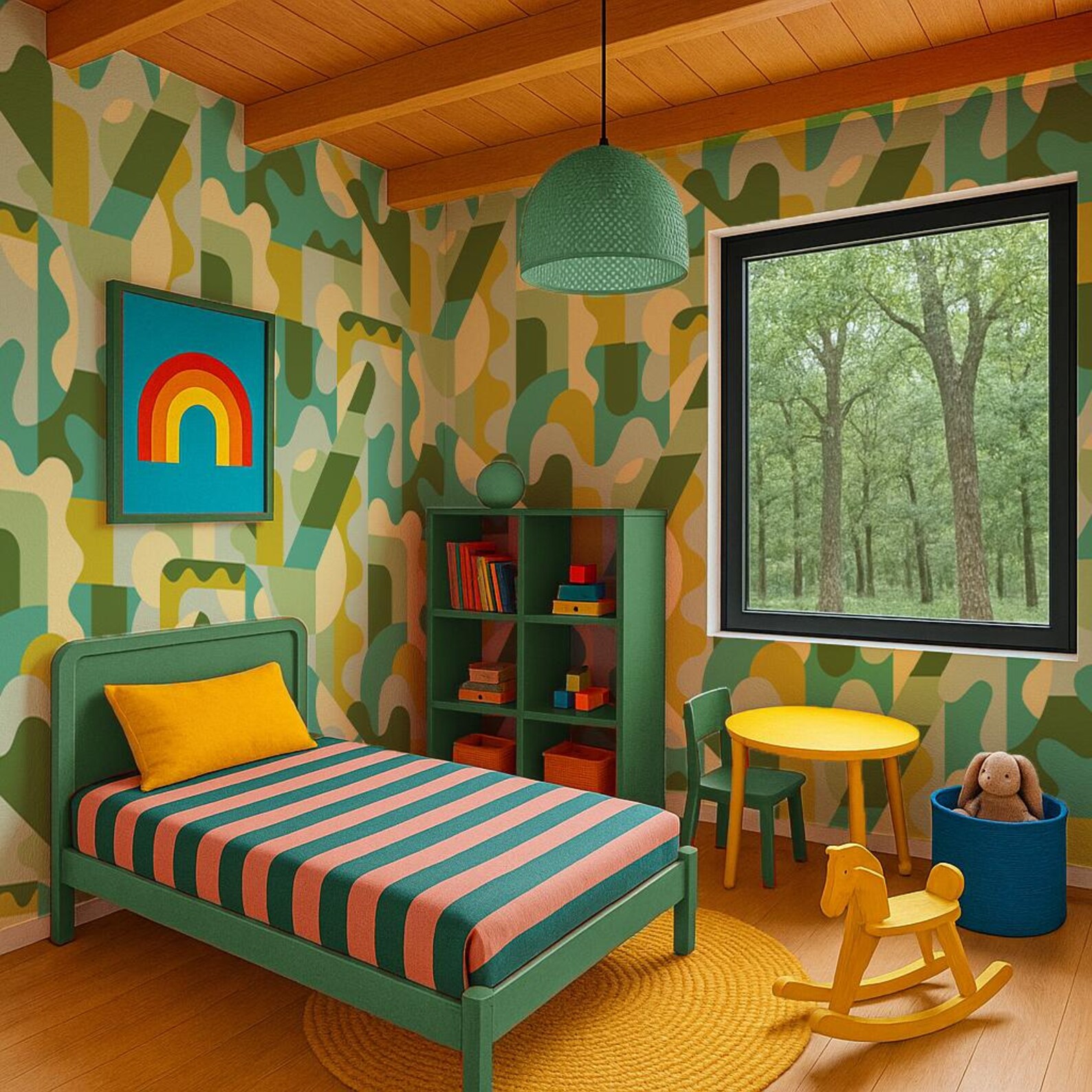 Fun House Wallpaper, Version Three - Etsy