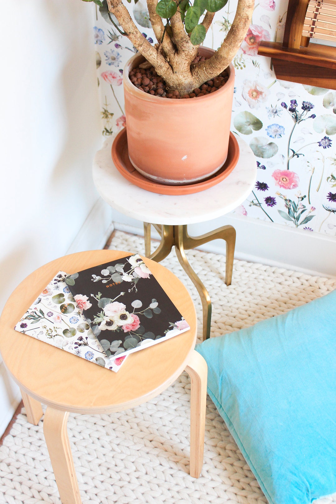 Floral Notebook 2 Pack - Etsy