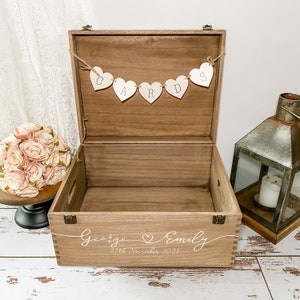 Personalised Wedding Card Box Card Box Wedding Card Box Wedding Box ...