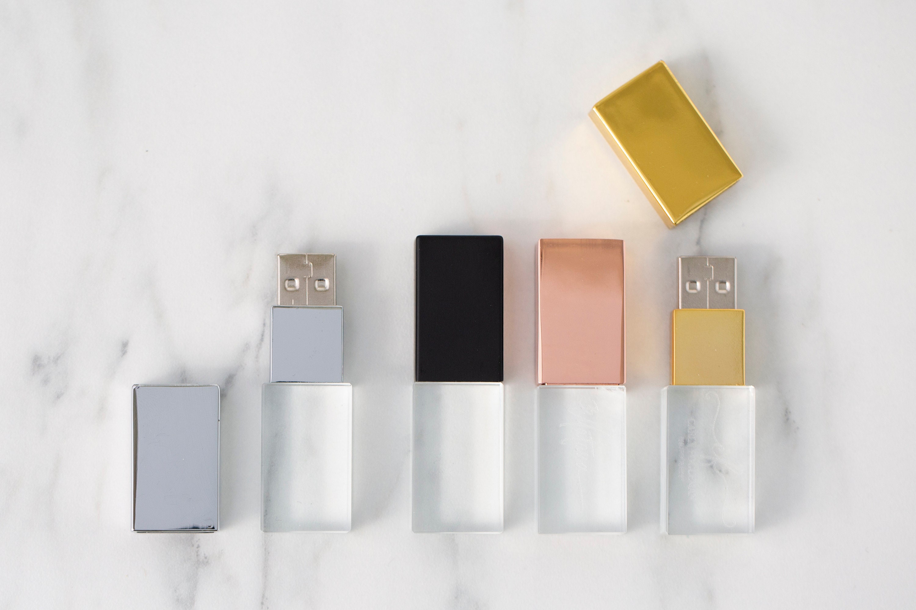 Crystal USB with Personalization USB Flash Drive Wedding | Etsy