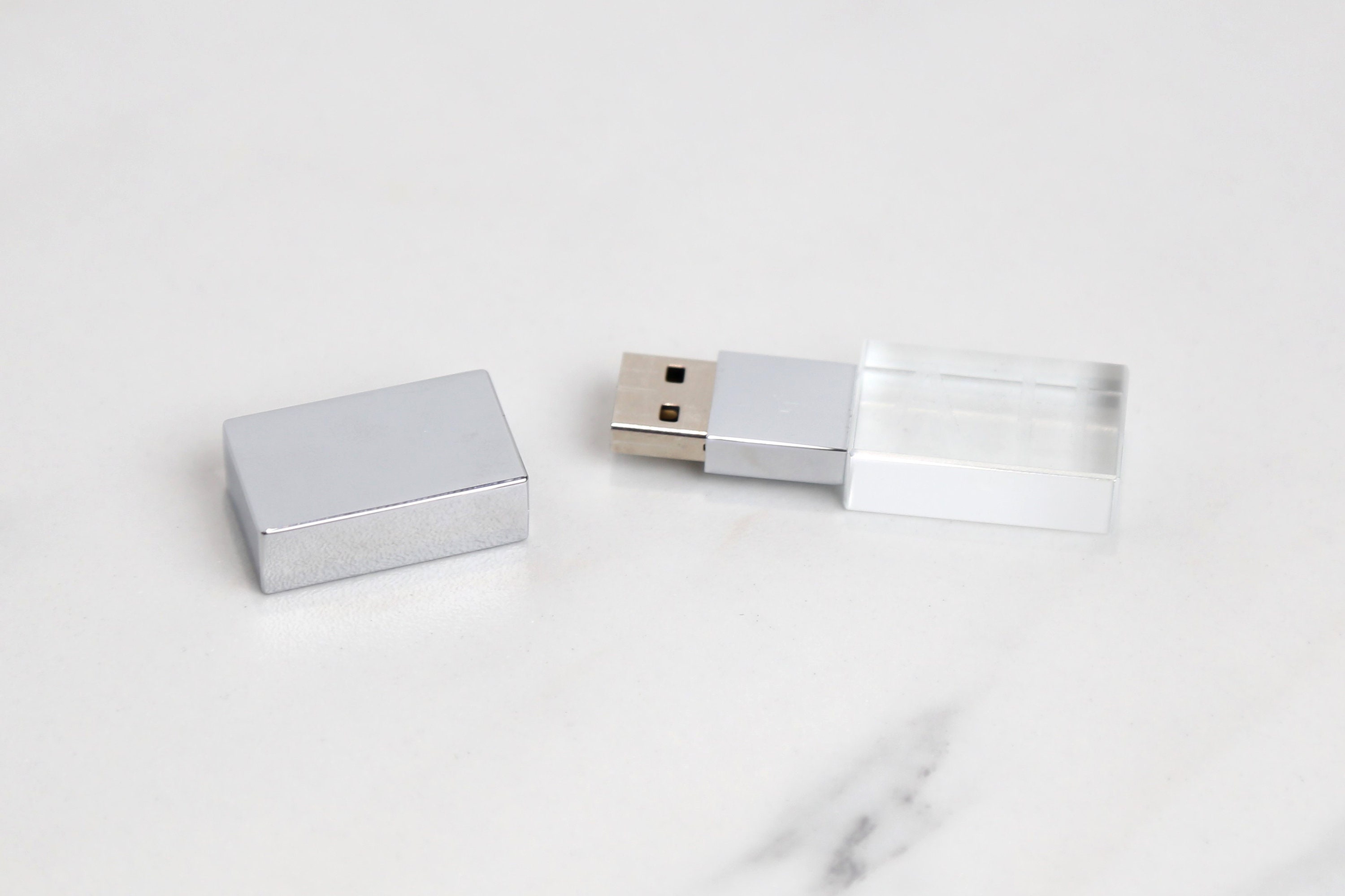 Crystal USB with Personalization USB Flash Drive Wedding | Etsy