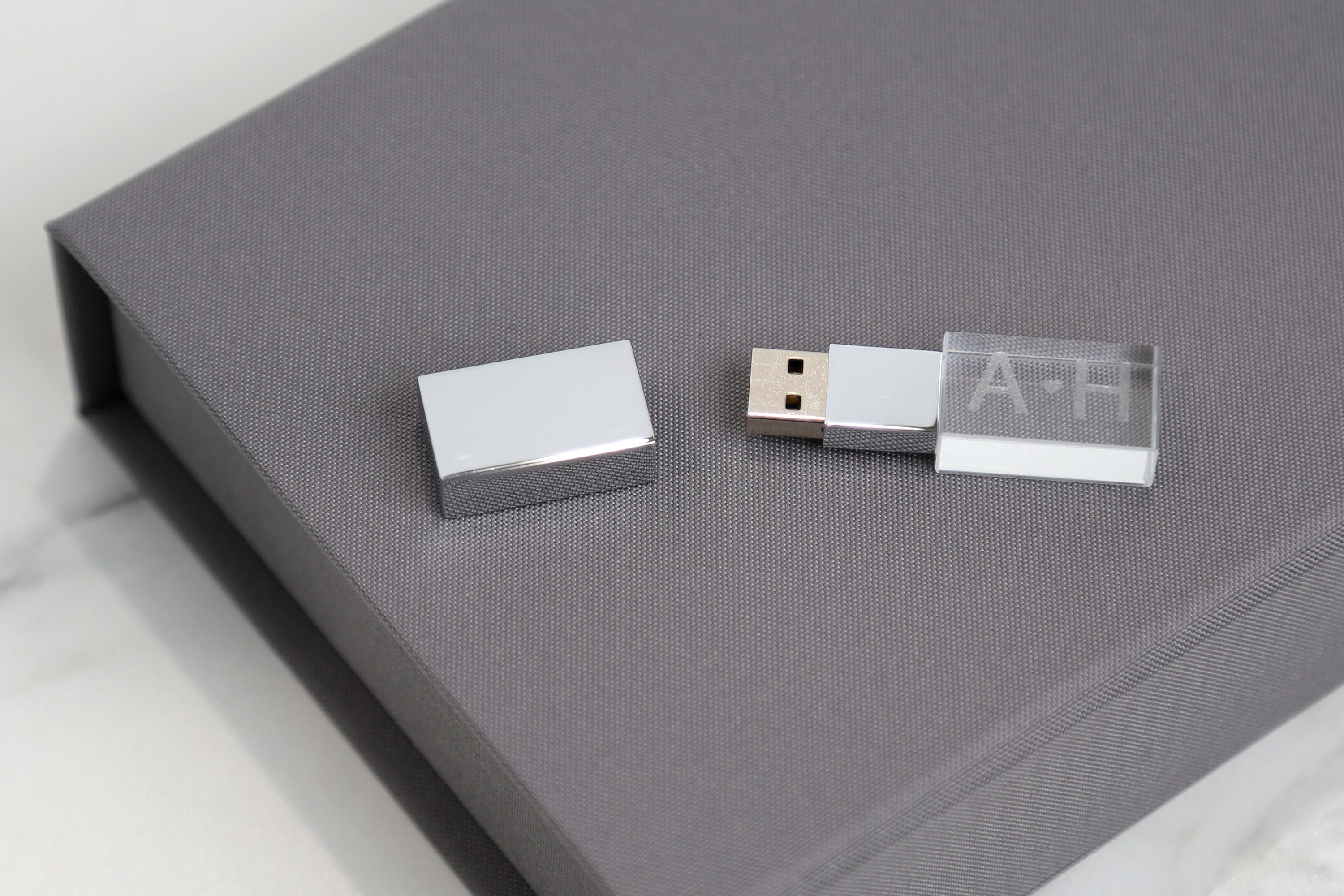 Crystal USB with Personalization USB Flash Drive Wedding | Etsy