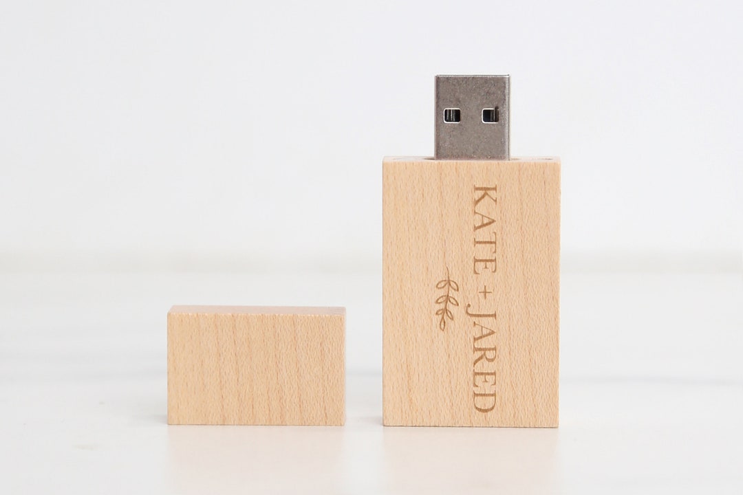 Maple Wood USB With Engraving | Personalized Maple Flash Drive ...