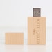 Maple Wood USB With Engraving | Personalized Maple Flash Drive ...