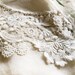 Gorgeous Antique Lace Remnant Embroidered Detail Schiffli & - Etsy