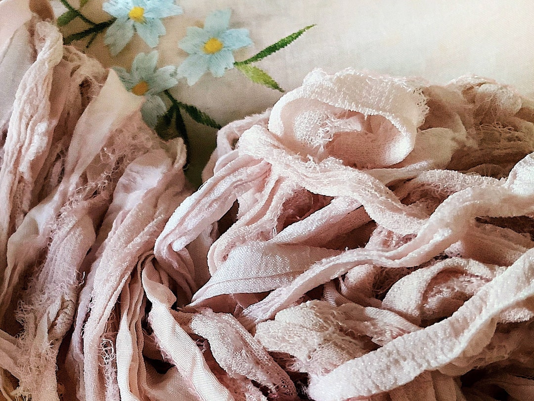 Beautiful Fine Vintage Gossamer Sari Silk Chiffon Subtle Shades of ...