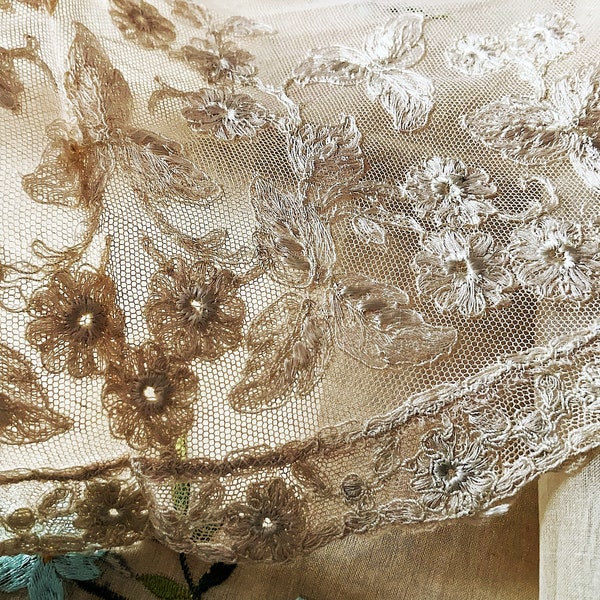 Vintage Net Lace - Etsy