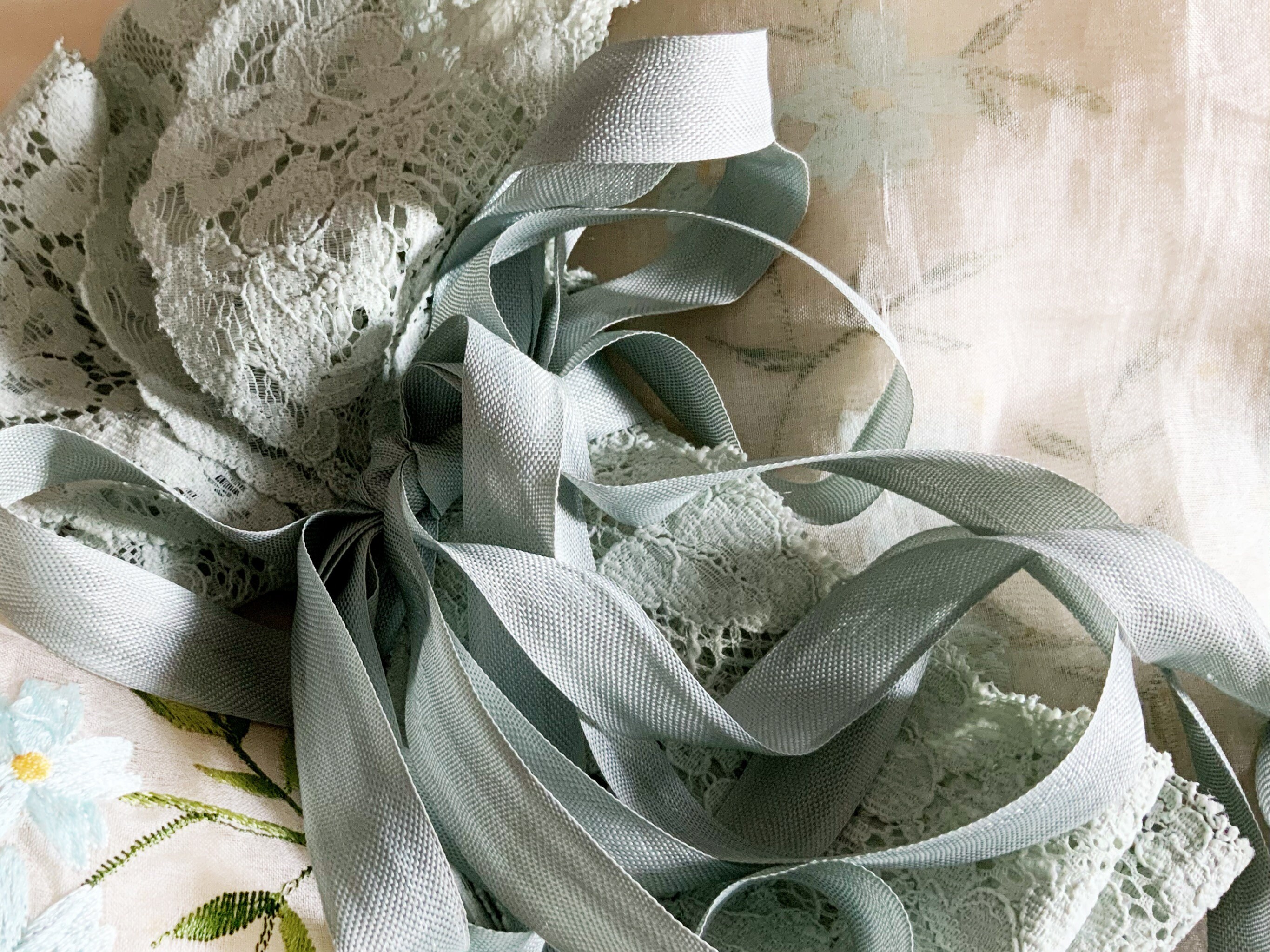 3yds Rare True Vintage Colours in 3 Vintage Rayon Seam-binding - Etsy