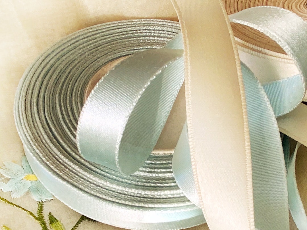 Vintage Rayon Satin Faille - Vintage Ribbons - Craft Vintage Supplies ...