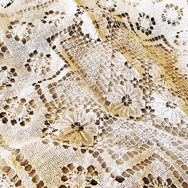 Filet Lace Linens - Etsy