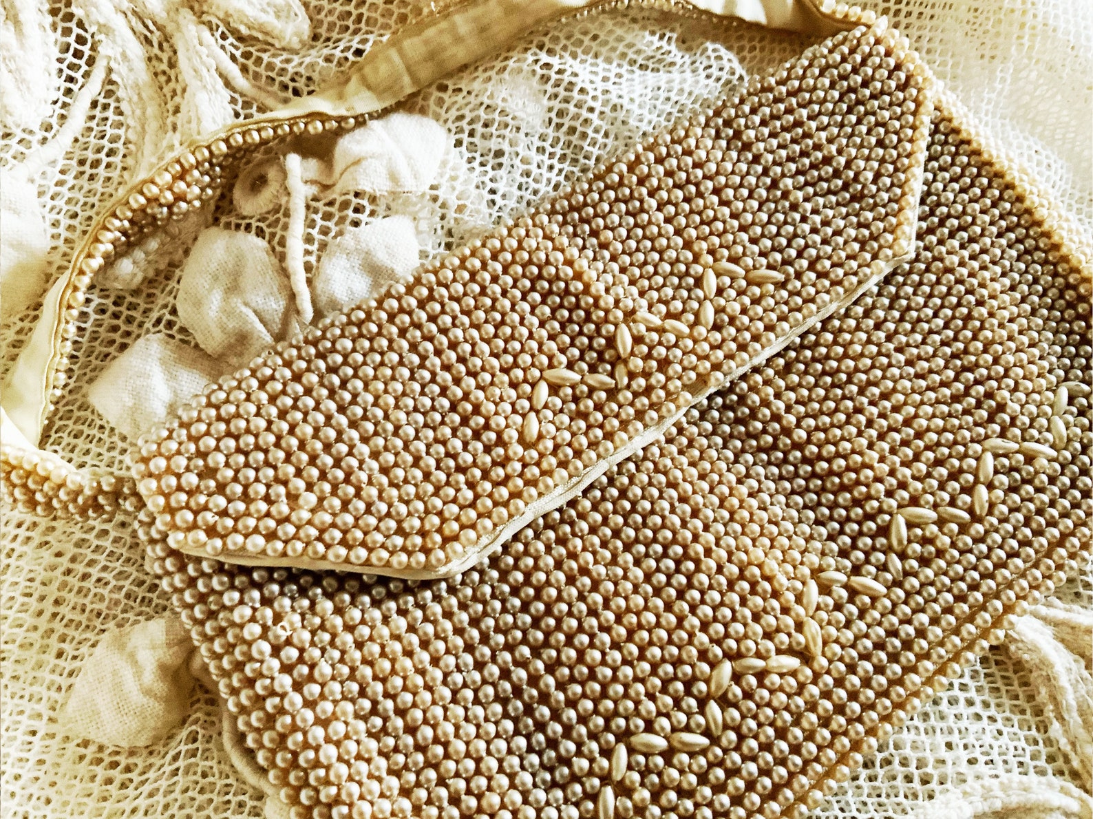 Beautiful Handmade Beaded Vintage Purse / Bag Nice Weight - Etsy