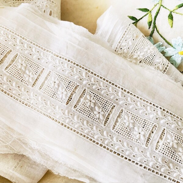 Insertion Lace - Etsy