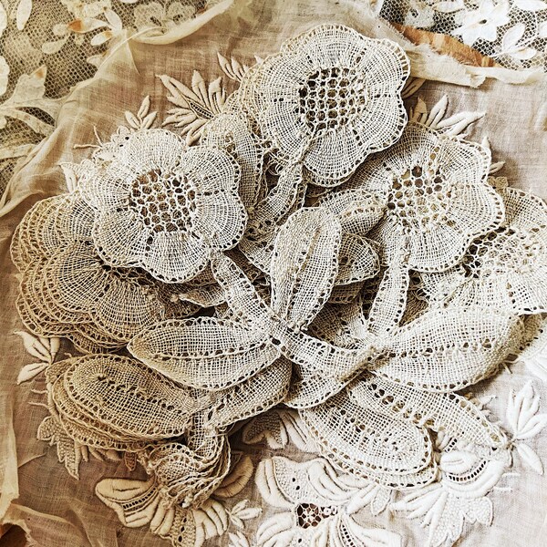 Vintage Bobbin Lace - Etsy