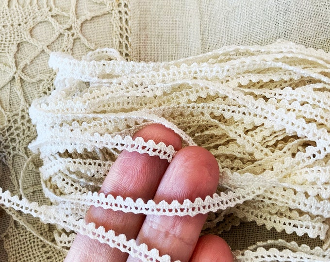 All RESERVED FOR TERRI Tiny Scale Lace Trim - Craft Create Dolls Bears ...