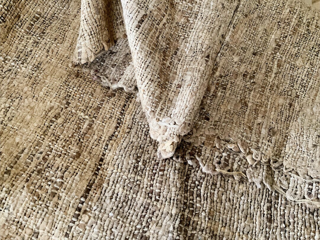 Rustic Raw Silk sacking Fabric Vintage Remnants Craft Cushions - Etsy