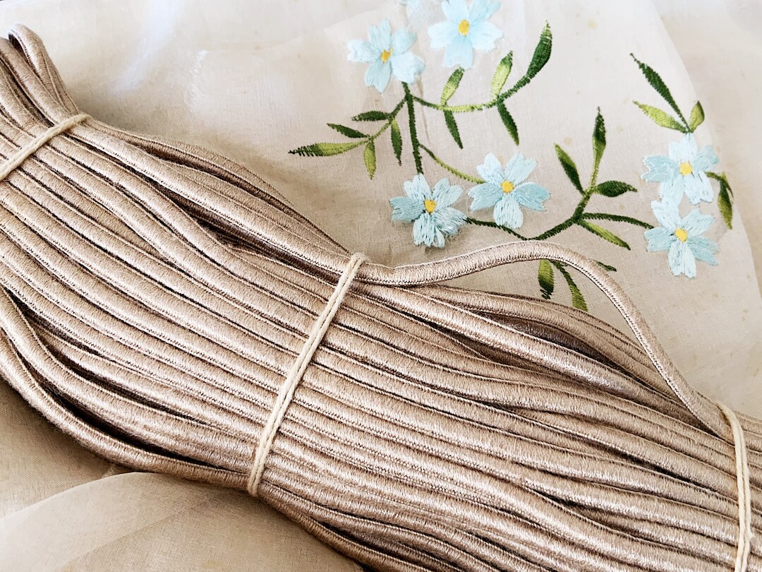 Vintage Satin Stitch Tape - Monograms Craft Create Costumes Cushions ...
