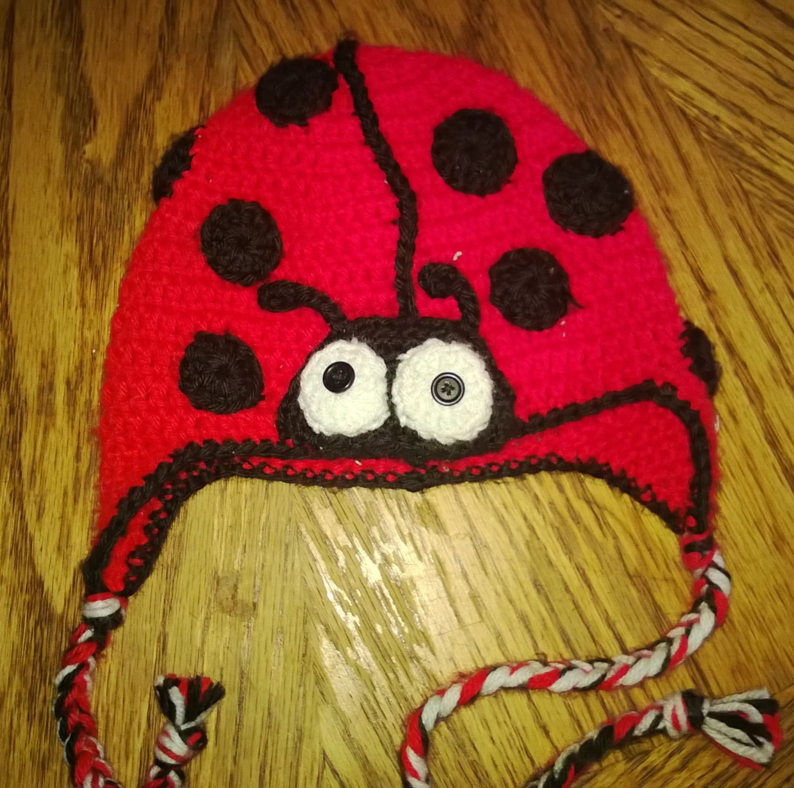 Ladybug Hat - Etsy