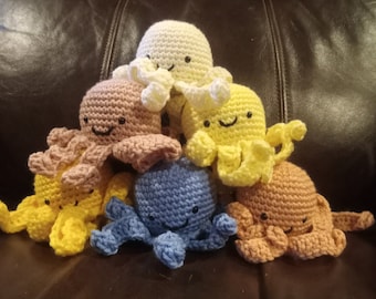 Octopus Stuffy - Etsy